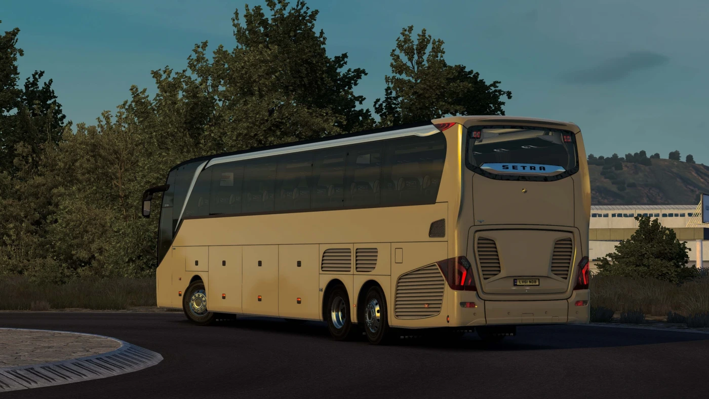 Setra s517 HDH-2021 Topclass for Euro Truck Simulator 2 - TruckyMods