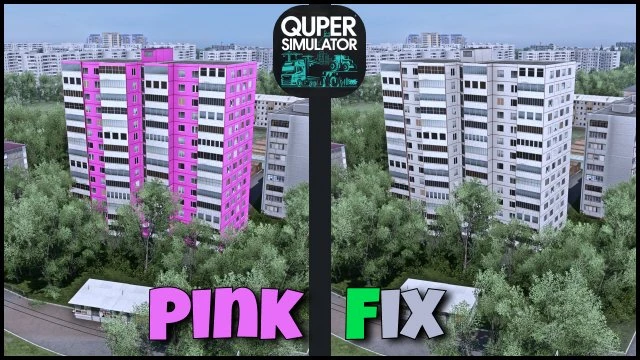 Pink fix for Euro Truck Simulator 2 - TruckyMods