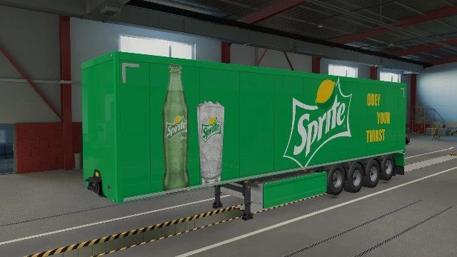 Sprite Trailer - SCS trailers + Krone + AI for Euro Truck Simulator 2 ...