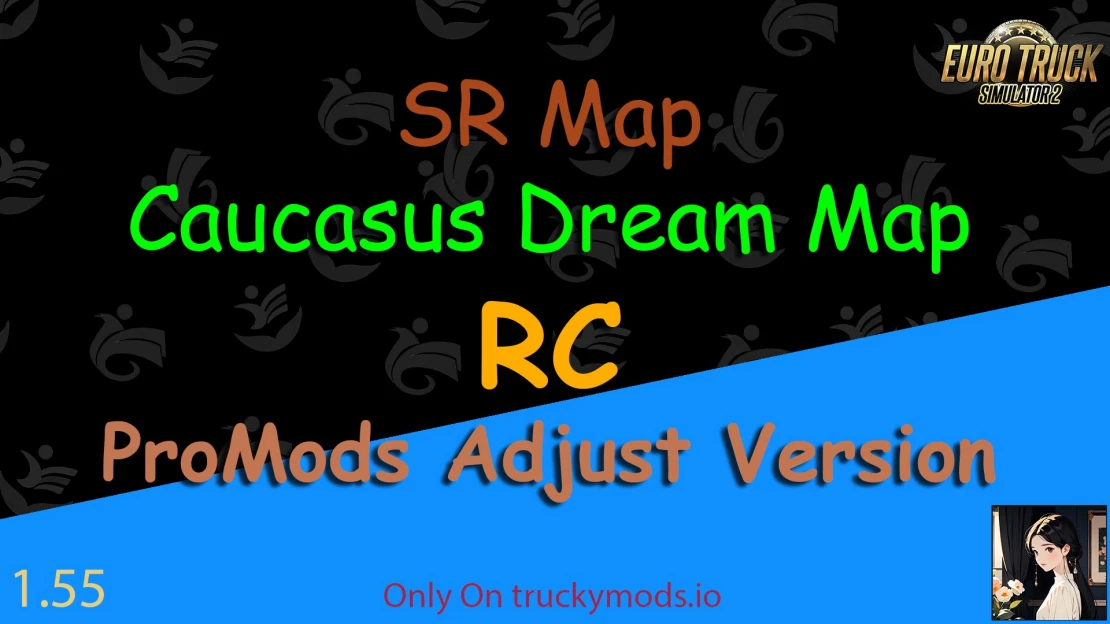 SRMap - Caucasus Dream Map RC (ProMods Adjust Version) for Euro Truck ...