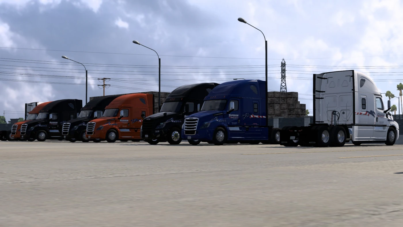 Superior Truck Lines - Jab's Garage Skin for American Truck Simulator - TruckyMods