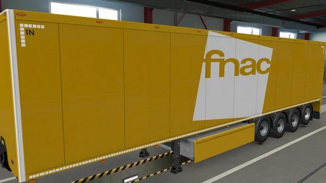 Trailer Fnac - SCS trailers + Krone + AI for Euro Truck Simulator 2 ...