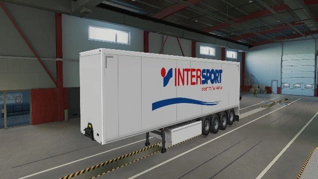 Trailer Intersport for Euro Truck Simulator 2 - TruckyMods