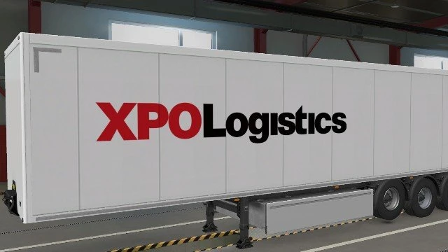 Trailer XPO Logistics for Euro Truck Simulator 2 - TruckyMods