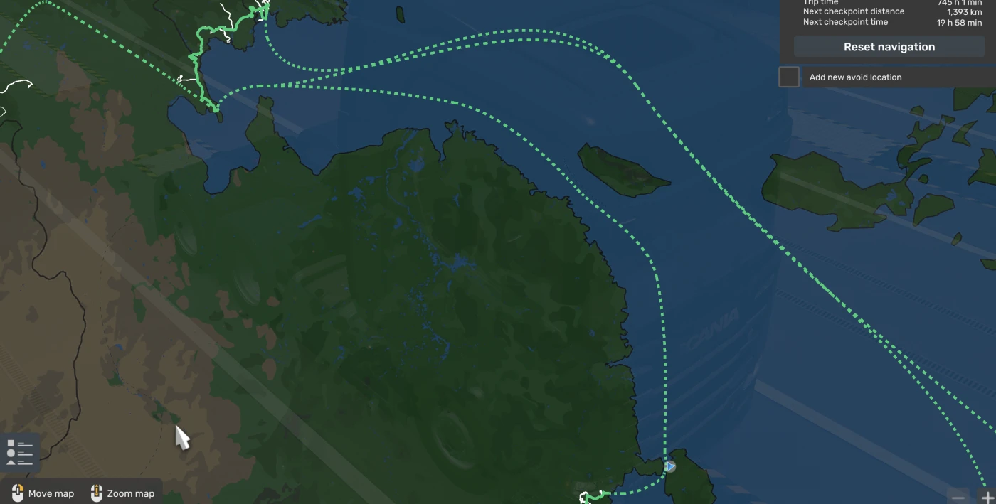 Universal Ferry Route Adjustment for Euro Truck Simulator 2 - TruckyMods