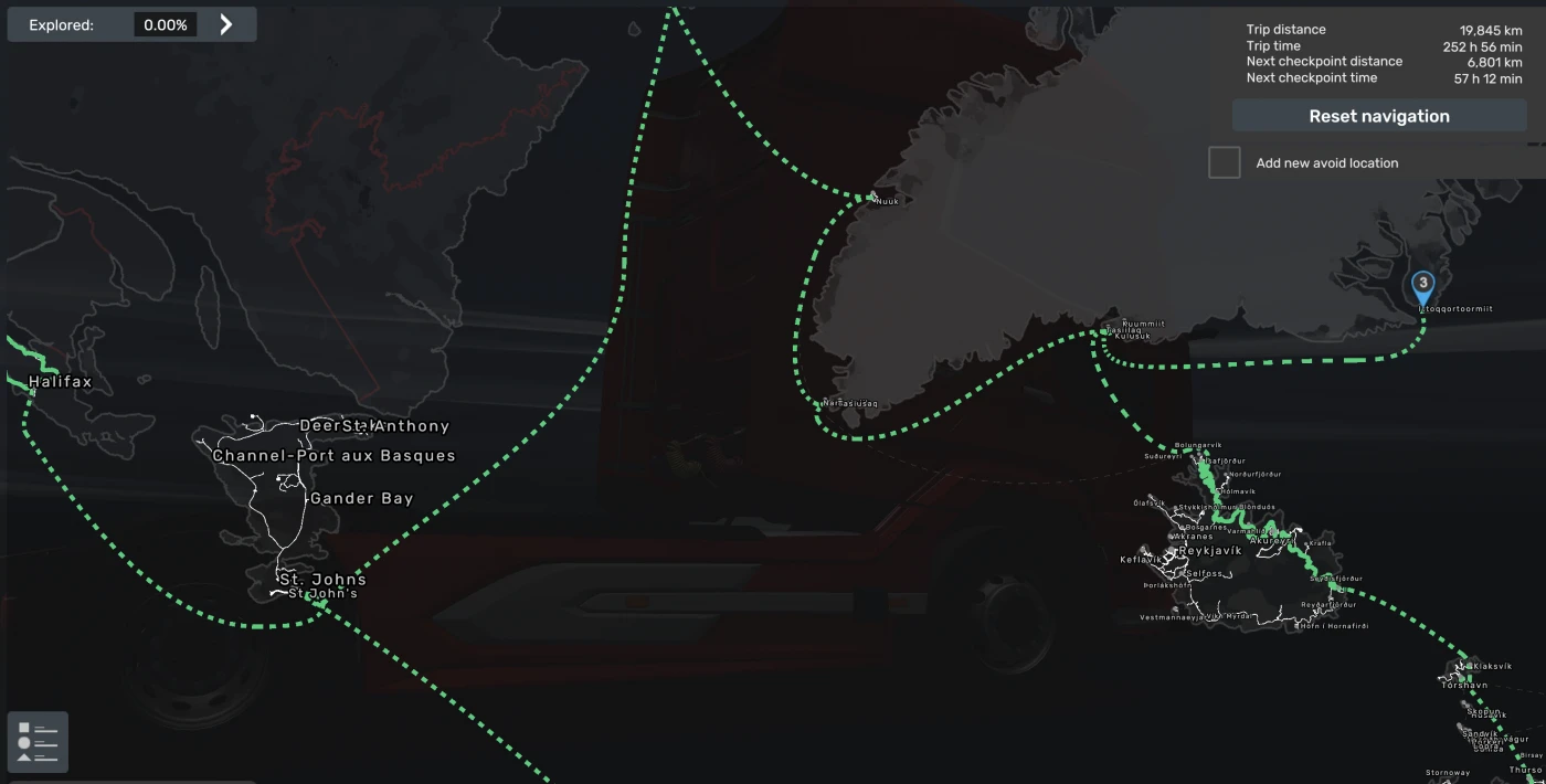 Universal Ferry Route Adjustment for Euro Truck Simulator 2 - TruckyMods