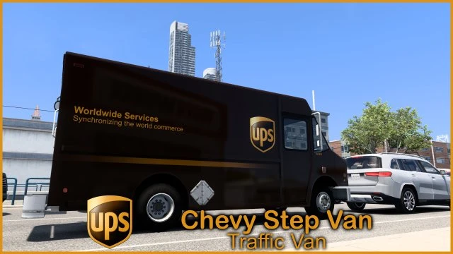 UPS Chevy Step Van for American Truck Simulator - TruckyMods