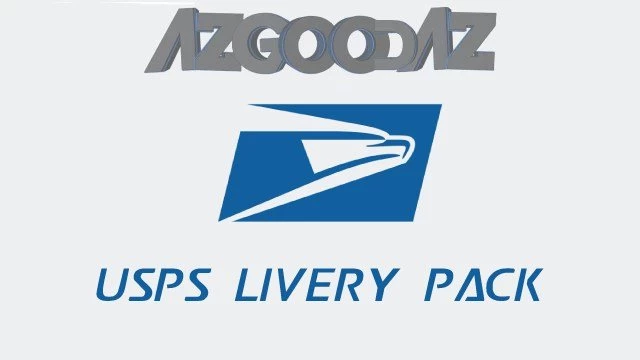 USPS - Livery Pack for American Truck Simulator - TruckyMods