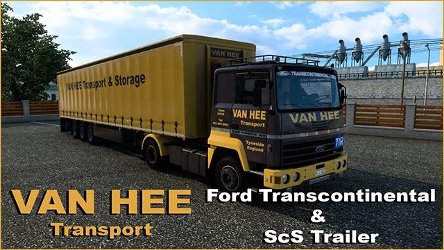 Van Hee Transport for Euro Truck Simulator 2 - TruckyMods