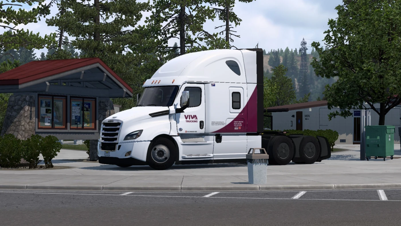 Viva Trucking ATS Company Truck Paint Jobs for American Truck Simulator - TruckyMods