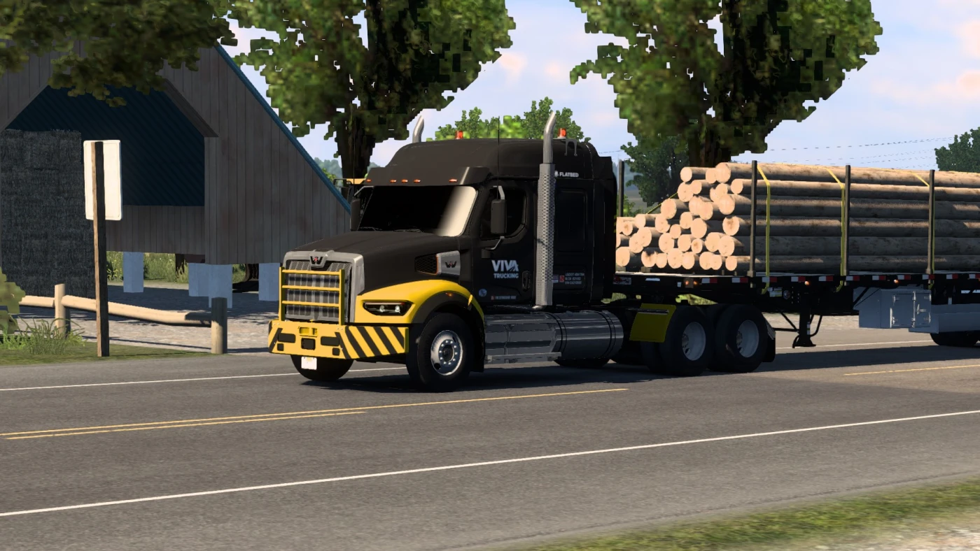 Viva Trucking ATS Division Truck Paint Jobs for American Truck Simulator - TruckyMods