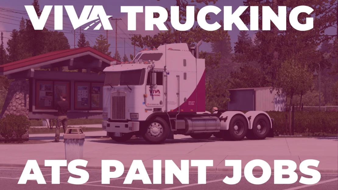 Viva Trucking ATS Mod Truck Paint Jobs for American Truck Simulator ...