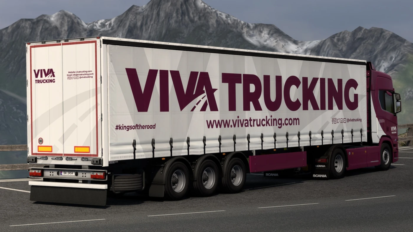 Viva Trucking ETS2 Company Trailer Paint Jobs for Euro Truck Simulator ...