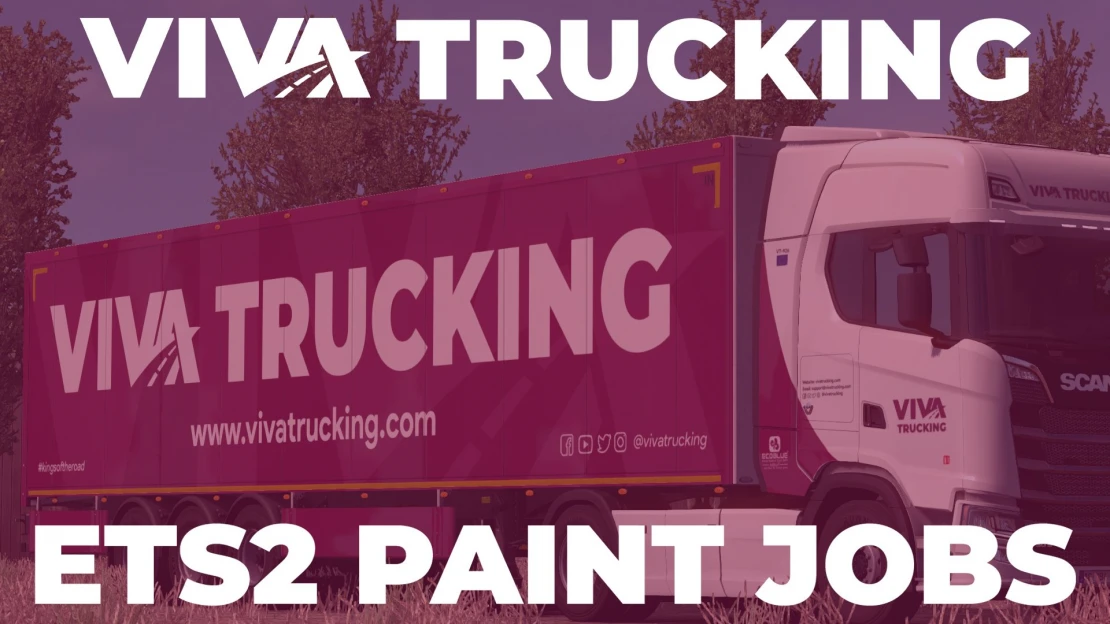 Viva Trucking ETS2 Company Trailer Paint Jobs for Euro Truck Simulator ...