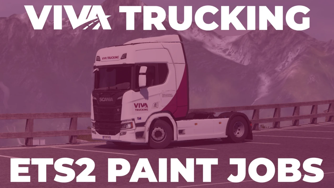 Viva Trucking ETS2 Company Truck Paint Jobs for Euro Truck Simulator 2 ...