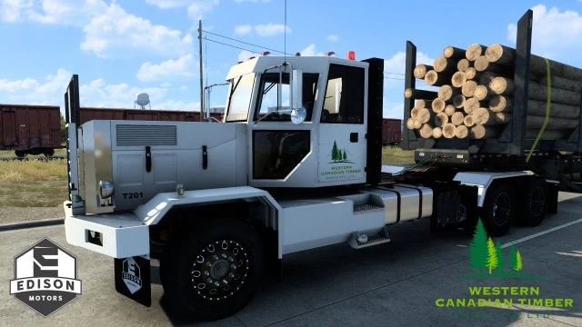 Western Canadian Timber for American Truck Simulator - TruckyMods